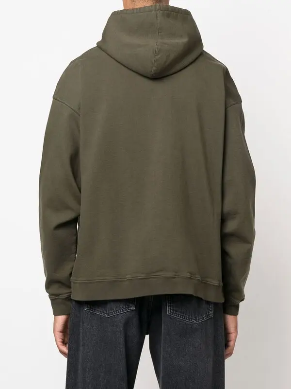 Dsquared2 Embroidered Logo Hoodie - Green