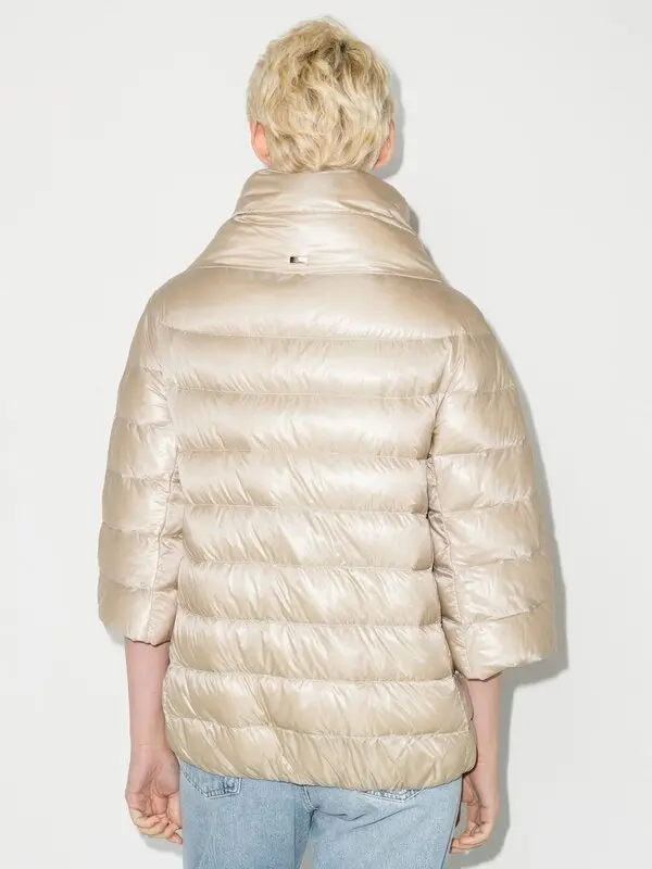 Herno High-neck Puffer Jacket - Neutrals