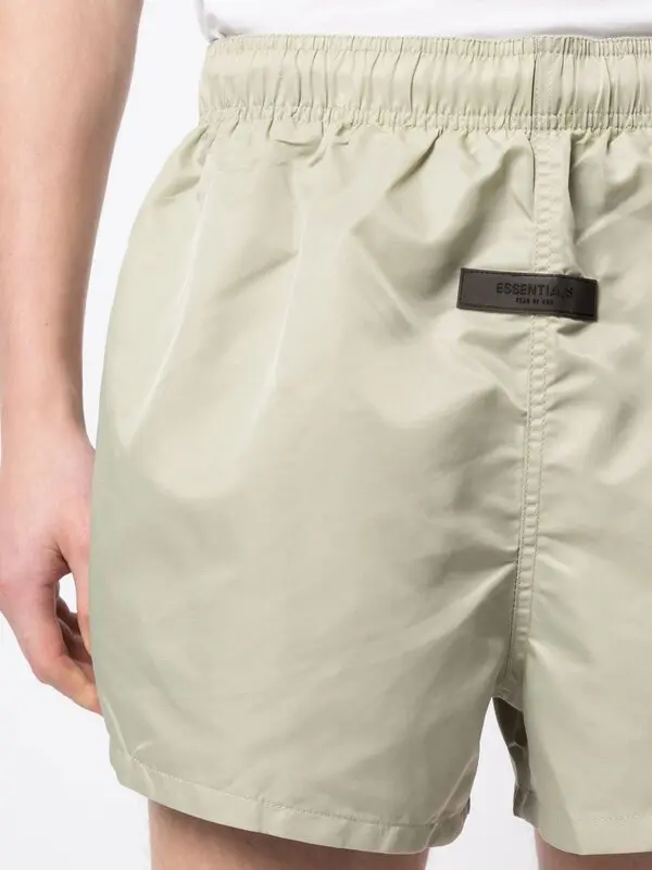 Fear Of God Logo-patch Drawstring Shorts