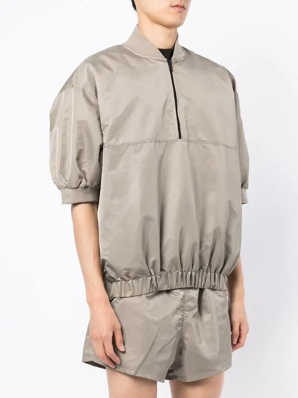 Fear Of God Half-zip Short-sleeve Techical Pullover