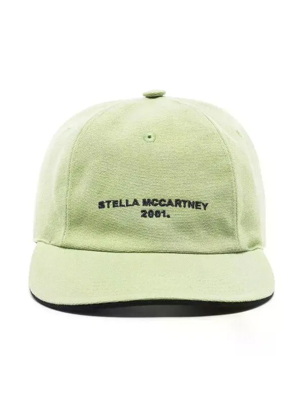 Stella McCartney Logo-embroidered Baseball Cap - Green
