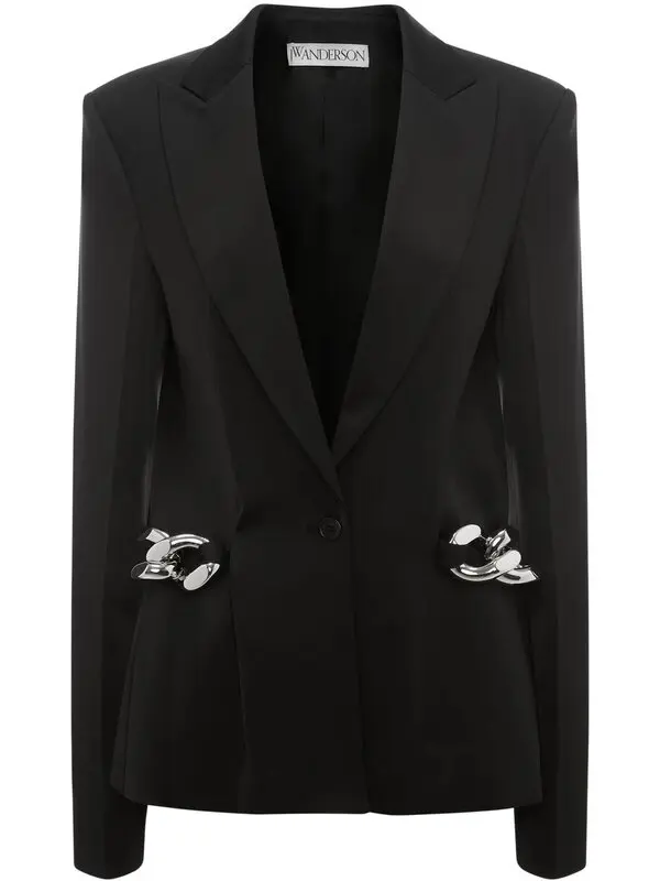 JW Anderson Chain-link Single-breasted Blazer