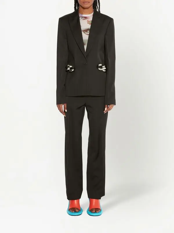 JW Anderson Chain-link Single-breasted Blazer