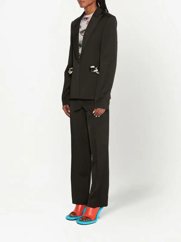 JW Anderson Chain-link Single-breasted Blazer