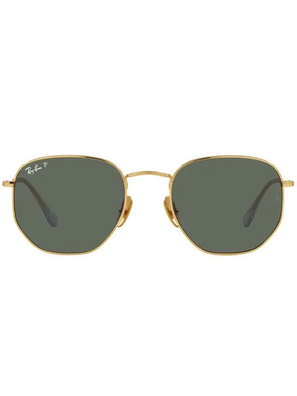 Ray-ban Hexagonal Sunglasses - Gold
