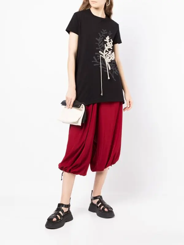 Y’s Rope-embellished T-shirt