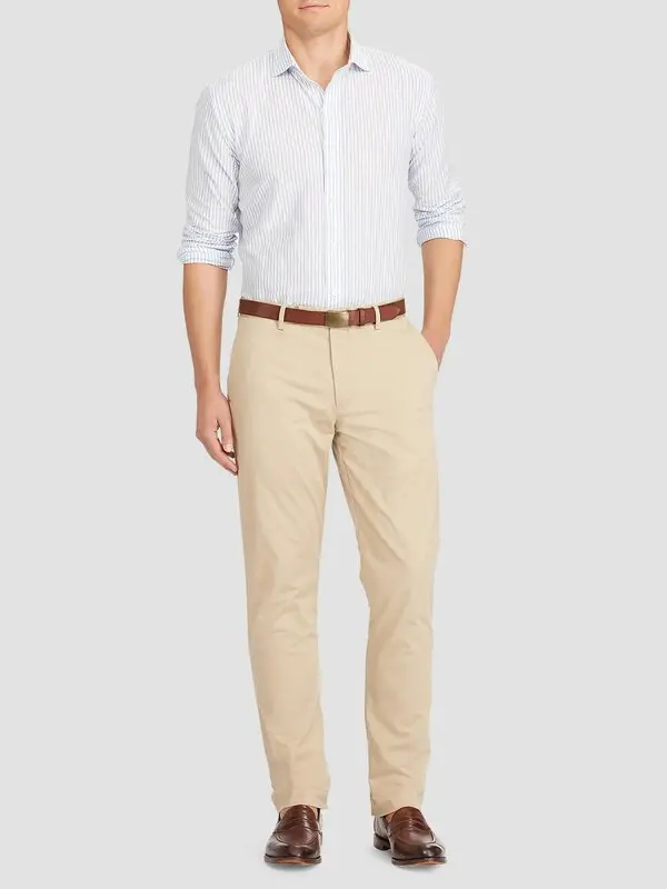 Polo Ralph Lauren Stretch Straight-fit Chino Pants - Khaki