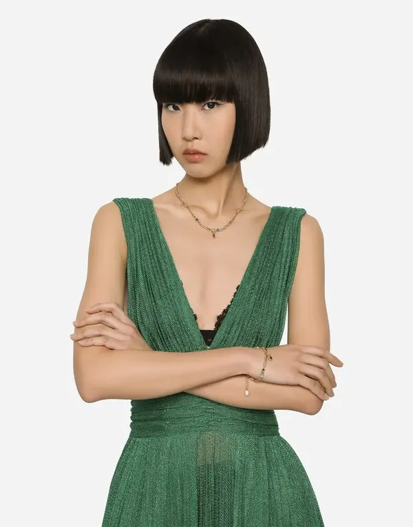 Dolce & Gabbana Rainbow Gemstone Necklace
