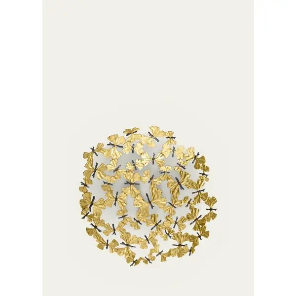 Michael Aram Butterfly Ginkgo Centerpiece Bowl - Bronze