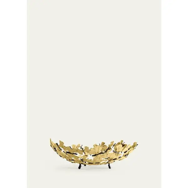 Michael Aram Butterfly Ginkgo Centerpiece Bowl - Bronze