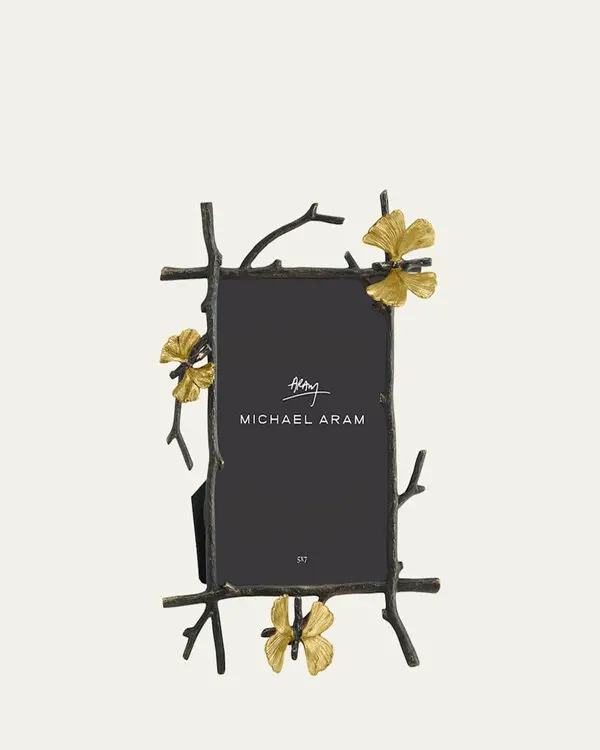 Michael Aram Butterfly Ginkgo 5 X 7 Picture Frame