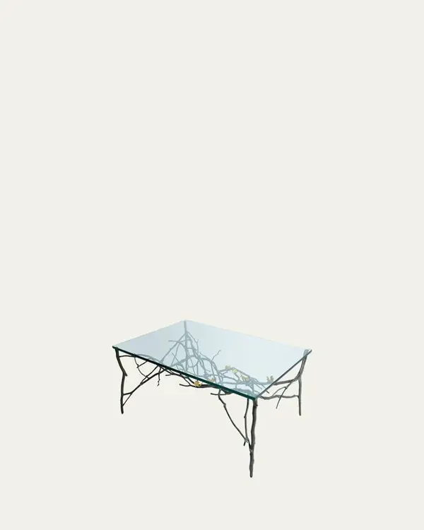 Michael Aram Butterfly Ginkgo Coffee Table