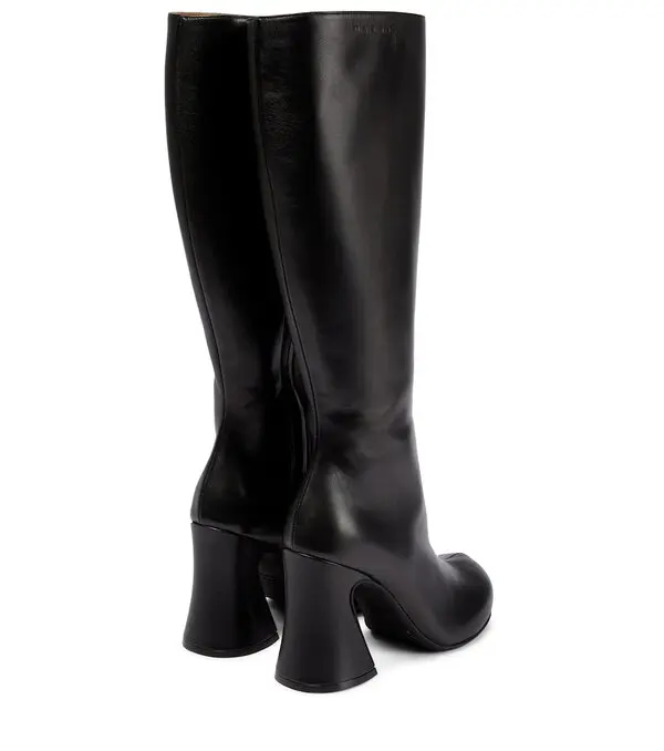 Marni Leather Knee-high Boots