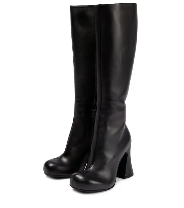 Marni Leather Knee-high Boots
