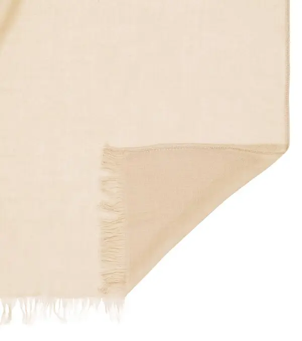 Brunello Cucinelli Fringed Cashmere And Silk Scarf