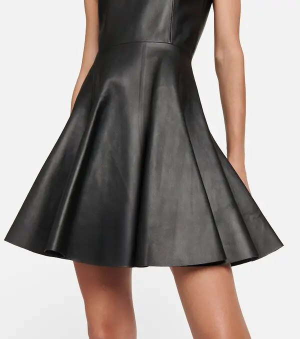 Alaïa Leather Minidress