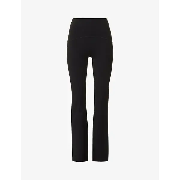 Spanx Spanxshape™ Booty Boost® Flared Stretch-jersey Leggings - Very Black
