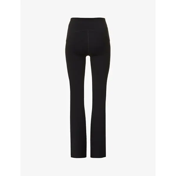 Spanx Spanxshape™ Booty Boost® Flared Stretch-jersey Leggings - Very Black