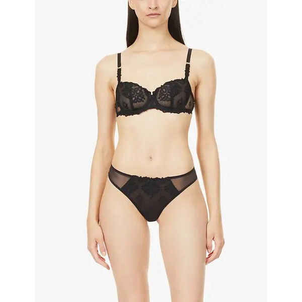 Chantelle Champs Elysées Embroidered Balconette Bra