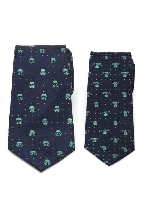 CUFFLINKS, INC. Star Wars Matching Silk Neckties - Navy