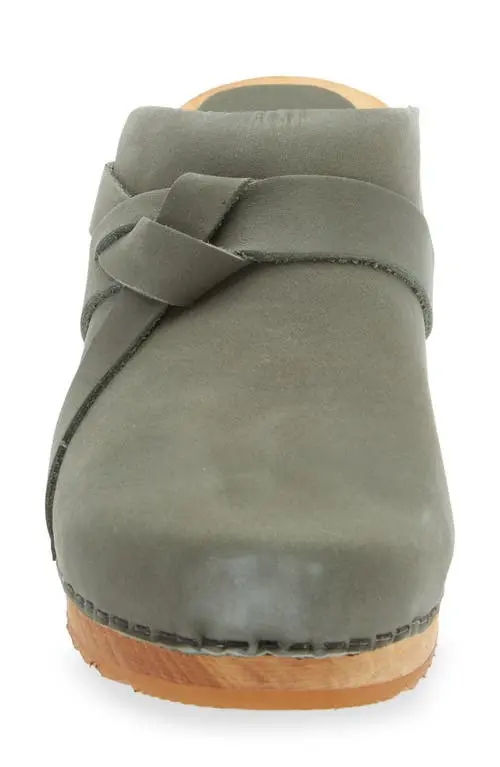SANITA Manuela Leather Clog - 043 Khaki