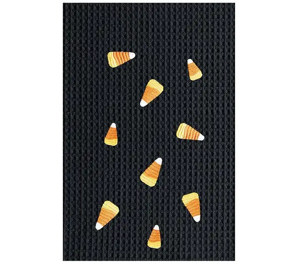 C&F HOME C&f Candy Corn Towel Set Of 2 - One-color