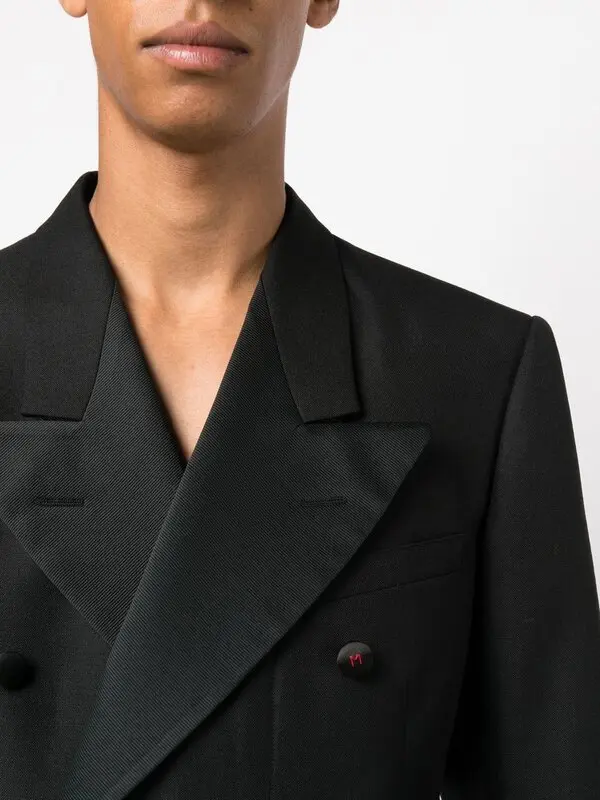 MAISON MARGIELA Double-breasted Mohair Blazer