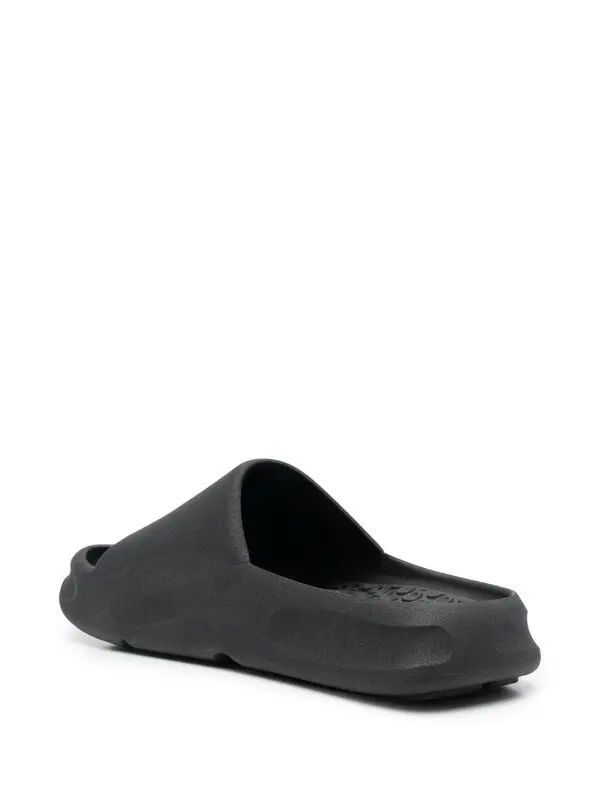Heron Preston Moulded Open Toe Slides - Black