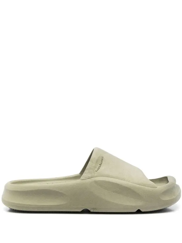 Heron Preston Eco Moulded Slides - Green