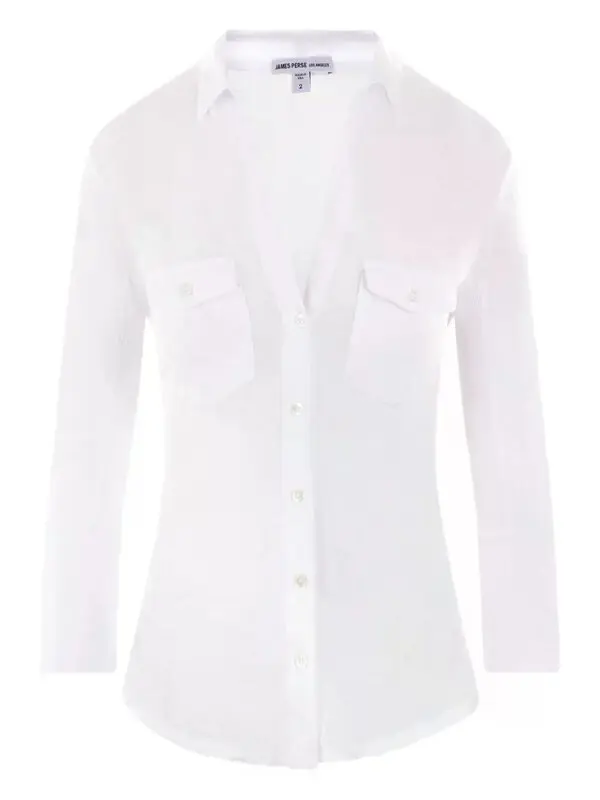 JAMES PERSE Button-down Cotton Shirt