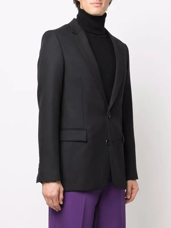 Ami Single-breasted Blazer - Black