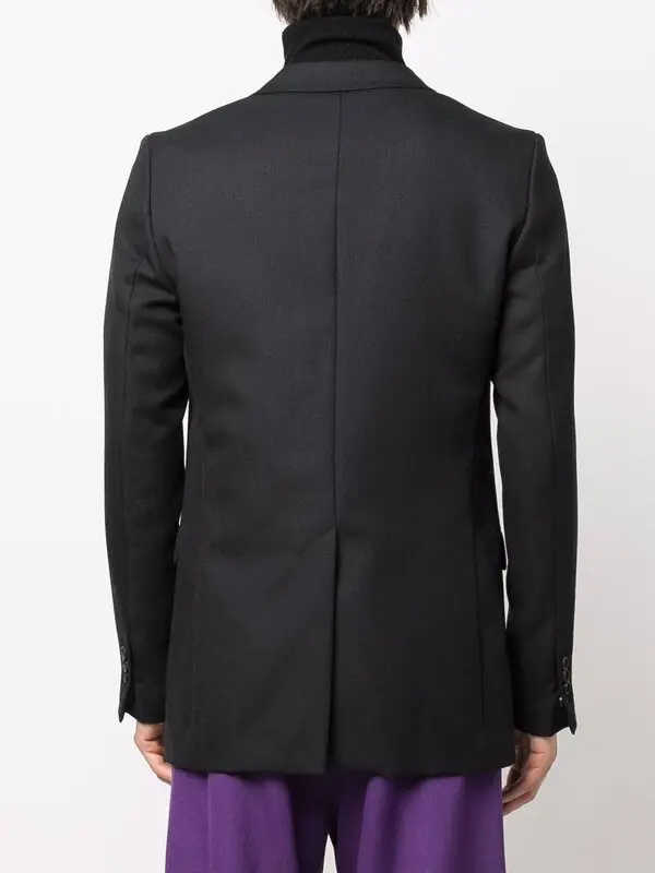 Ami Single-breasted Blazer - Black