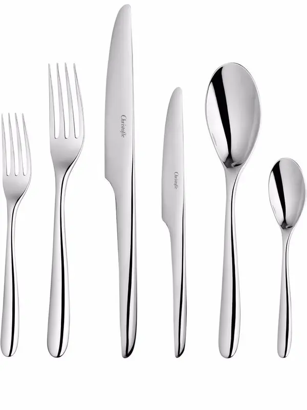 Christofle L'âme 36-piece Flatware Set - Silver