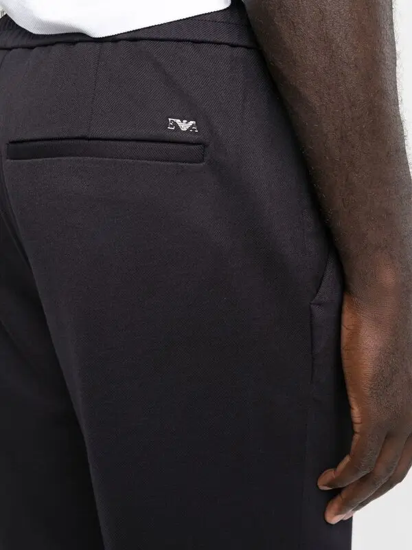 Emporio Armani Mid-rise Tapered Trousers