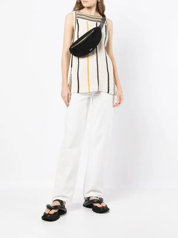 Jil Sander Moon Belt Bag - Black | Editorialist