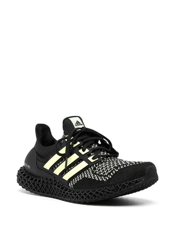 Adidas Ultra 4d Core /almost Lime/silver Sneakers