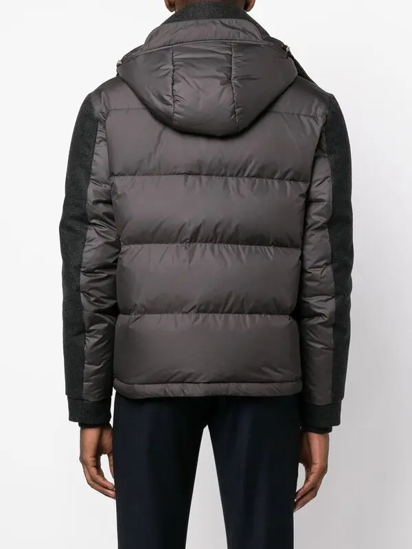 Canali Hooded Padded Jacket