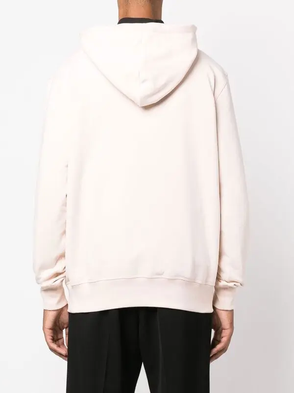 Alexander McQueen Graffiti Logo Hoodie - Pink