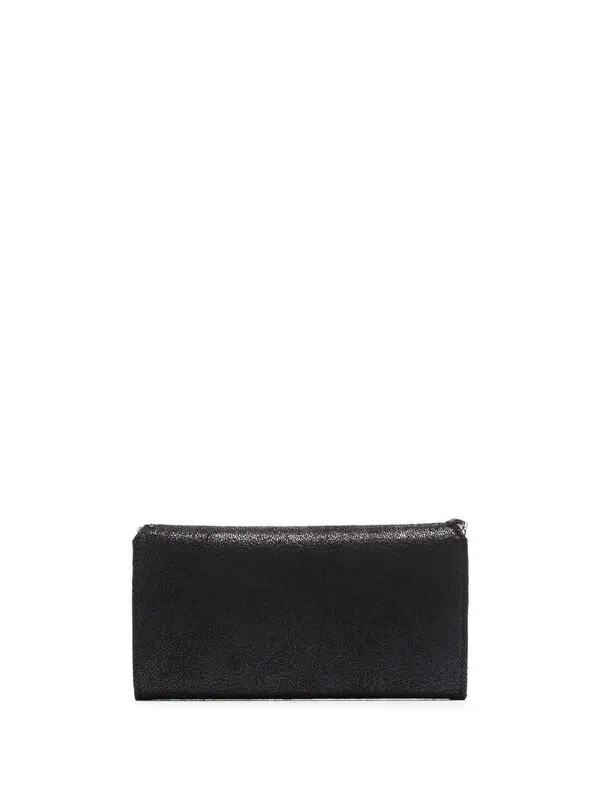 Stella McCartney Falabella Continental Flap Wallet - Black