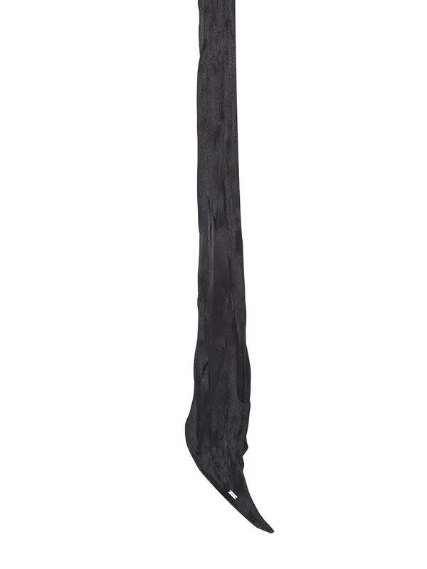 Saint Laurent Long Silk Foulard Scarf
