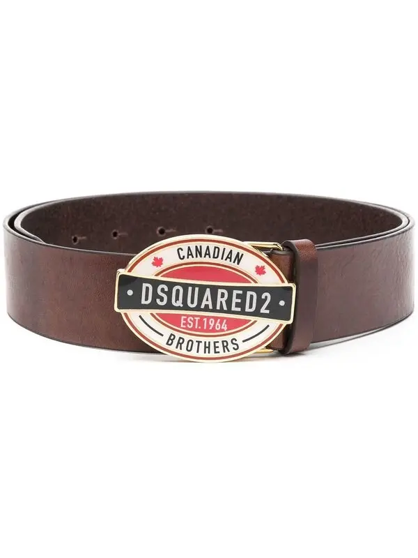 Dsquared2 Leather Logo-buckle Belt