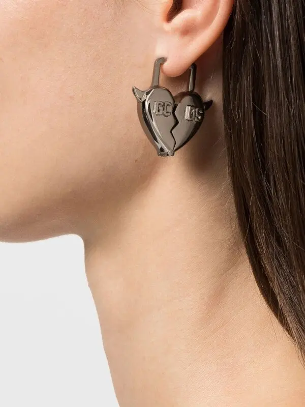 Gcds Broken-heart Drop Earrings