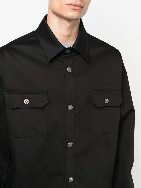 424 Button-down Fitted Shirt Jacker