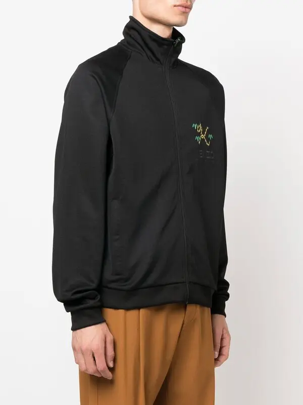 Kenzo Logo Zipped Jacket