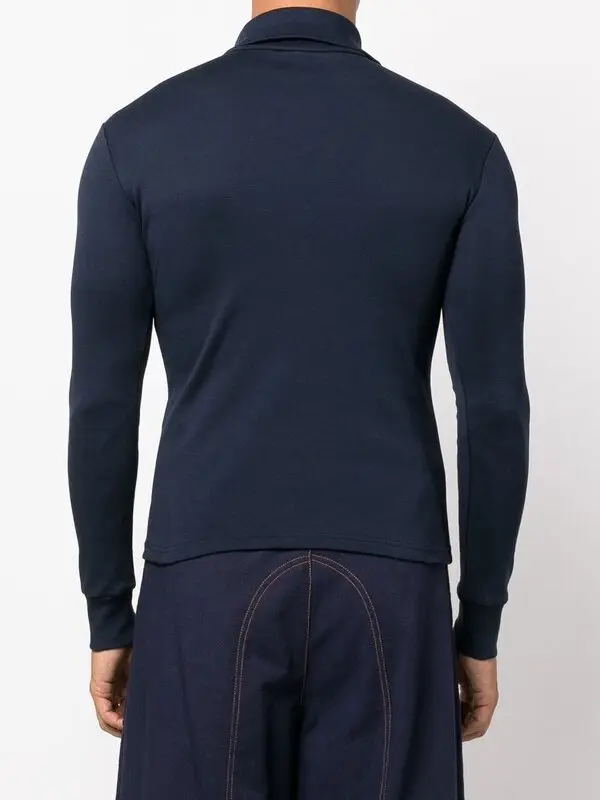 WALES BONNER Short-zip Stripe-detail Top