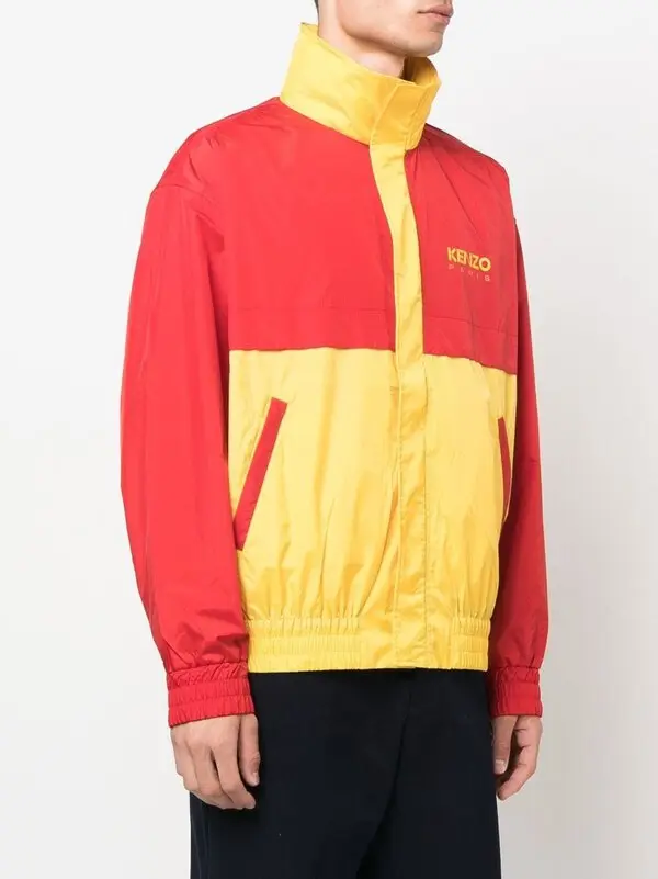 Kenzo Colour-block Logo Jacket