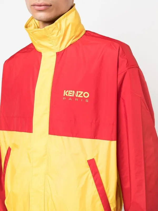 Kenzo Colour-block Logo Jacket