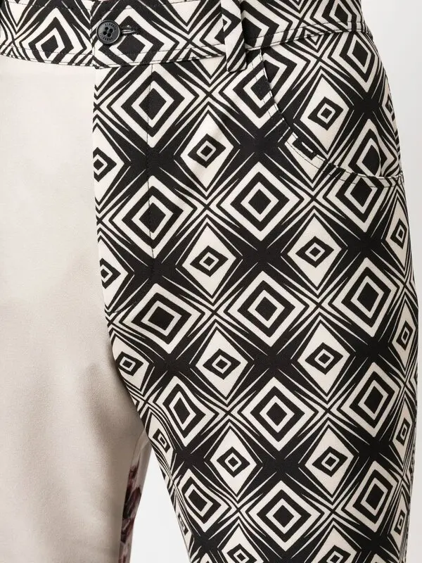 Alberta Ferretti High-waist Flared Trousers