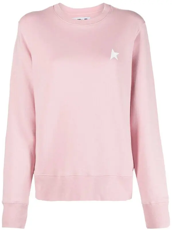 GOLDEN GOOSE Logo-print Cotton Sweatshirt