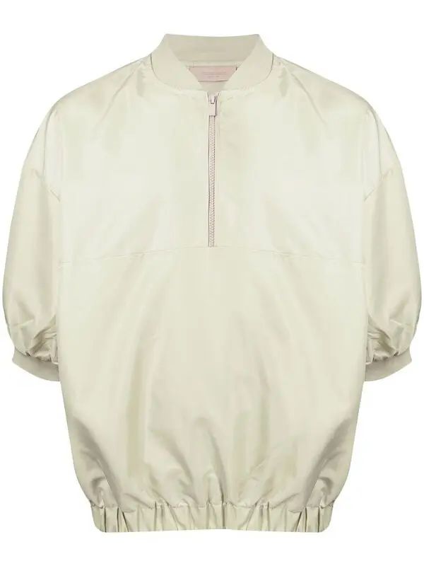 Fear Of God Half-zip Band-collar Sweatshirt